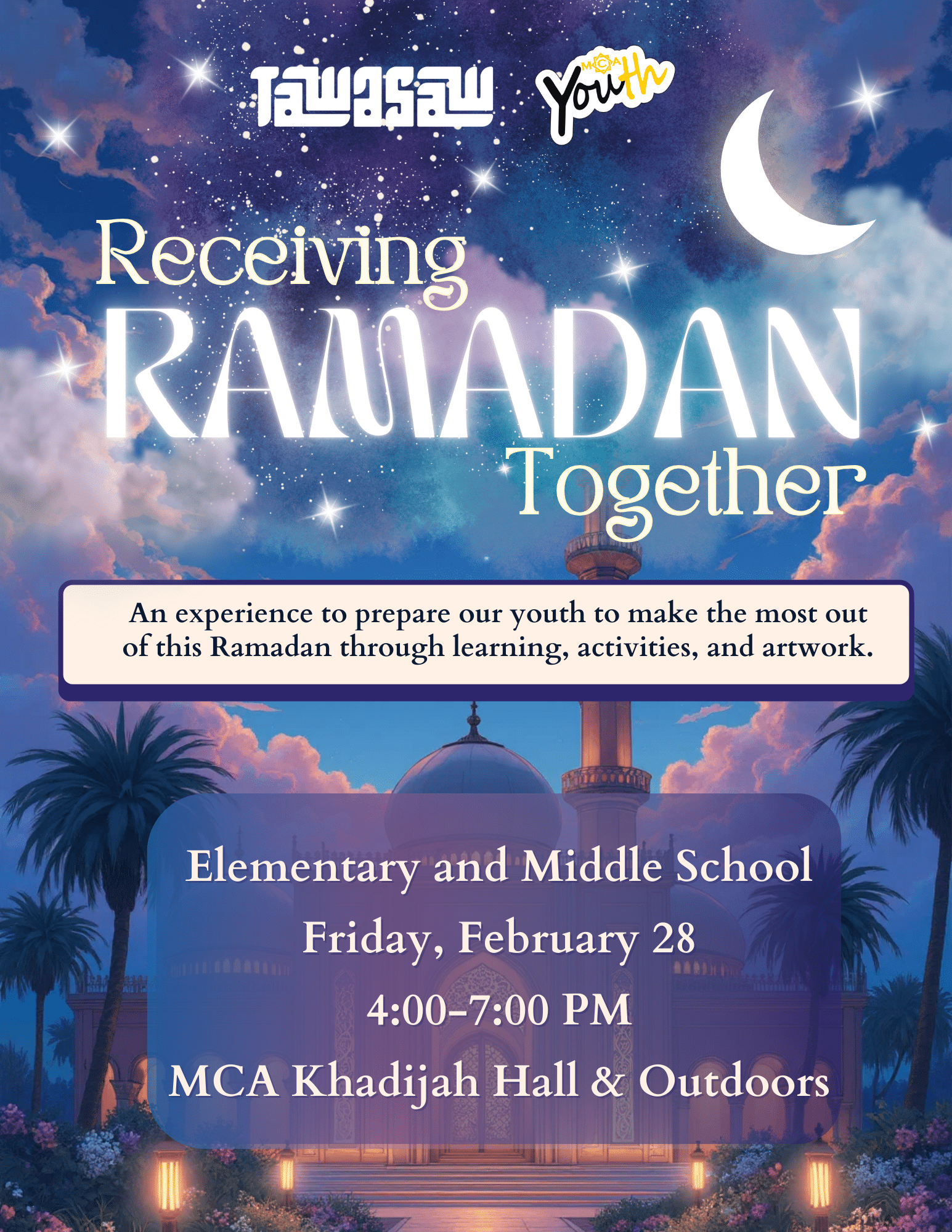 Receiving Ramadan Together | Muslim Community Association